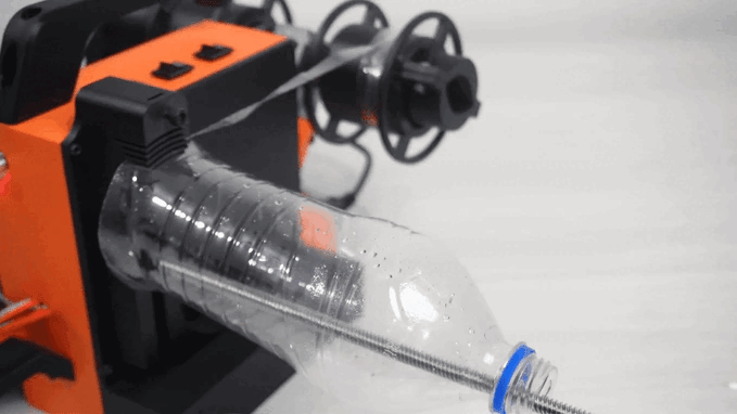 This awesome machine turns PET bottles into 3D printer filament, and ...