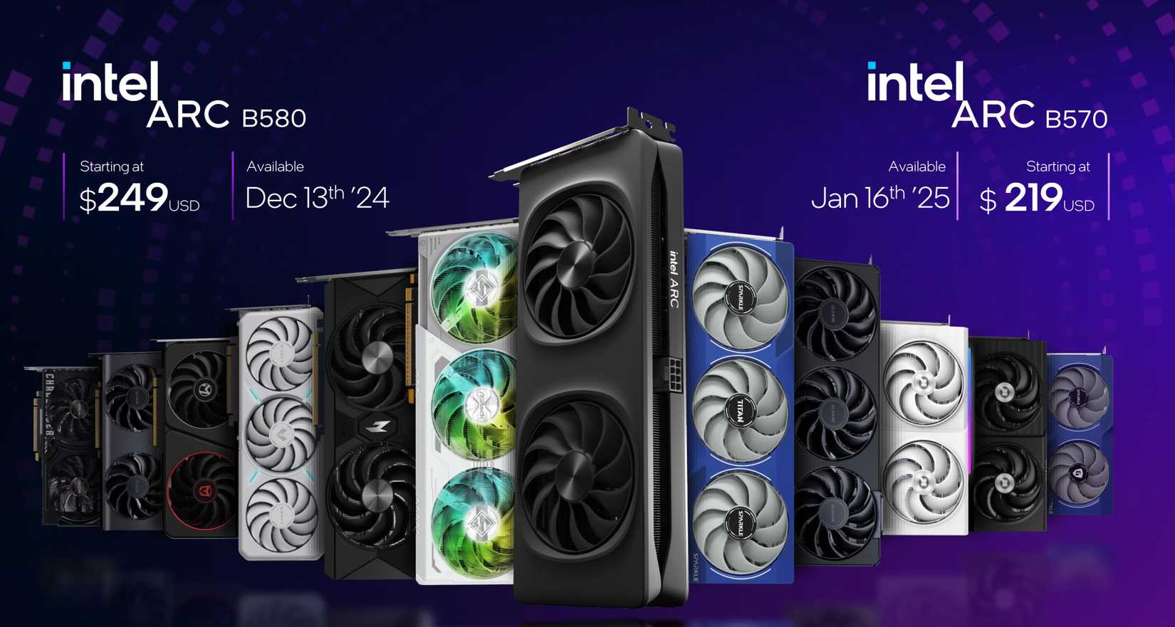 Intel's new B-series GPUs offer high-end 1440p gaming for $249