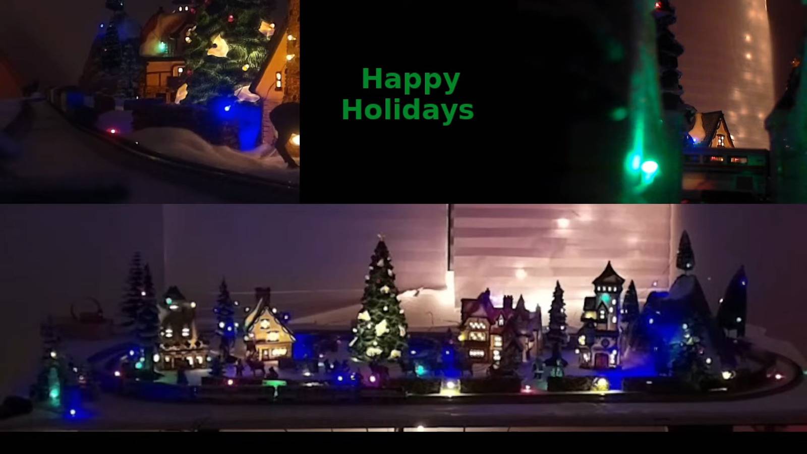 You can control this delightful model Christmas village powered by ...