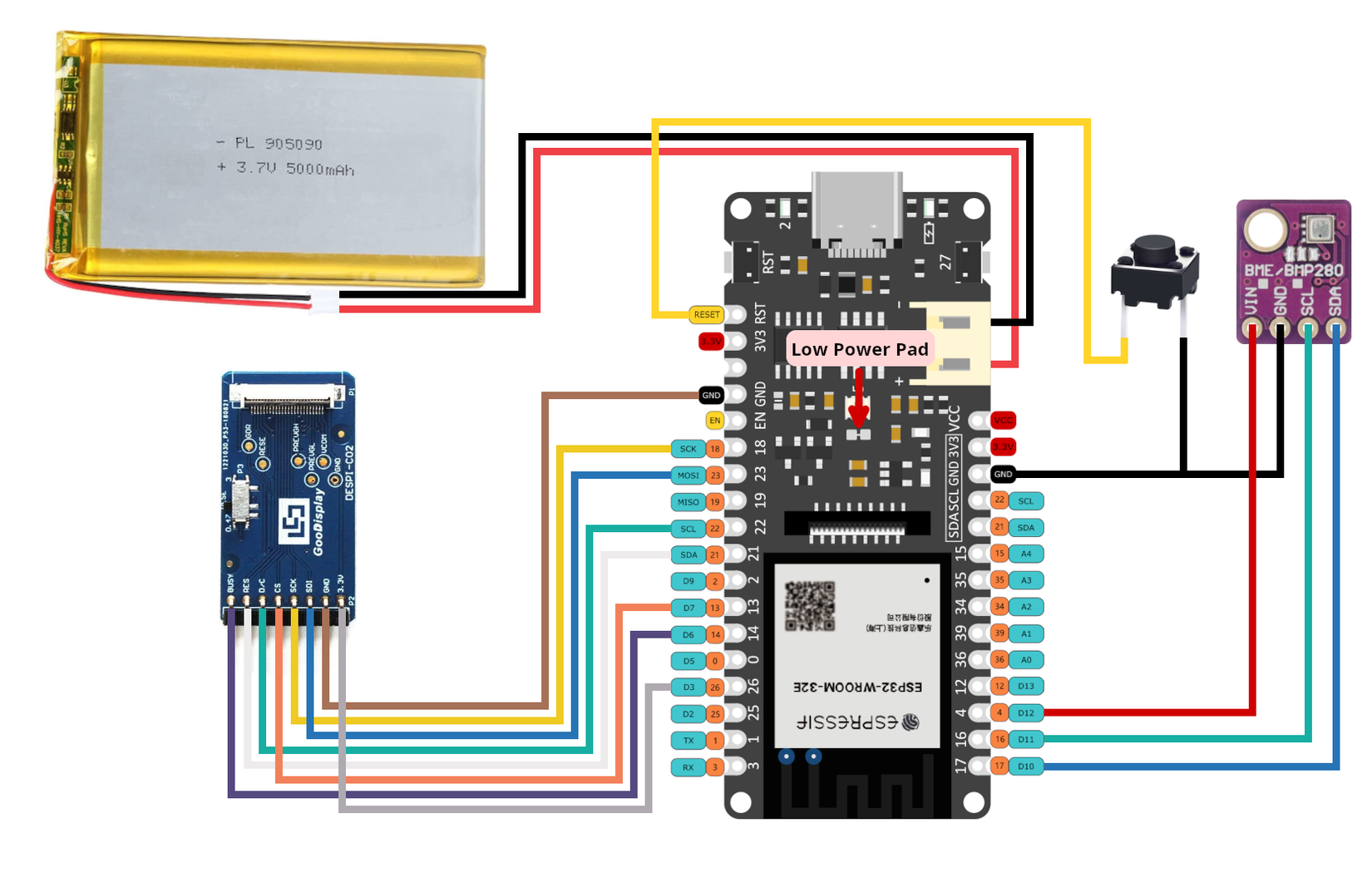 Build your own elegant e-paper weather display powered by an ESP32 microcontroller
