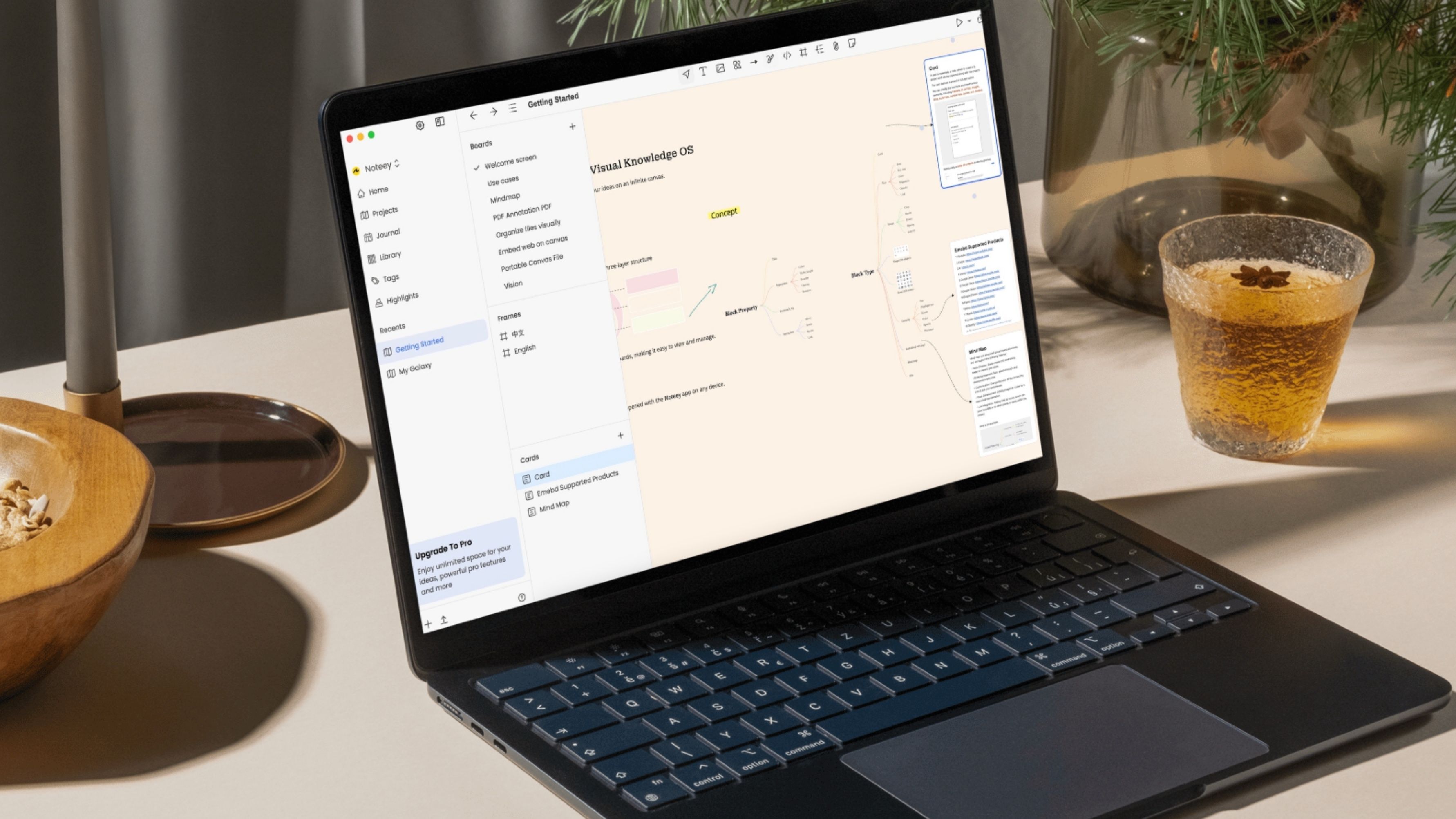 I use this tool to build flowcharts and mind maps inside Notion