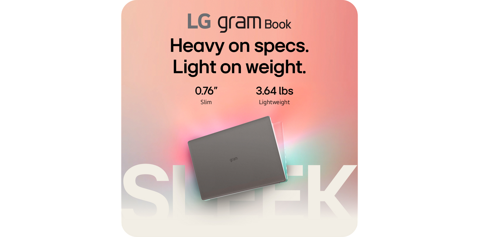 The LG Gram Book is the perfect lightweight laptop for professionals ...
