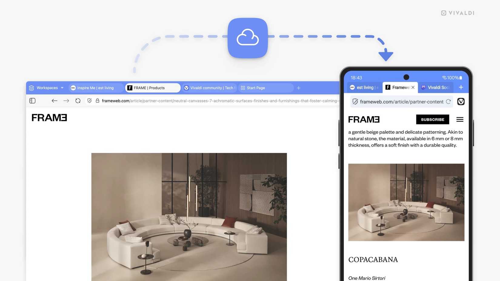 Vivaldi makes it easier to share tabs across devices and powers up the ...