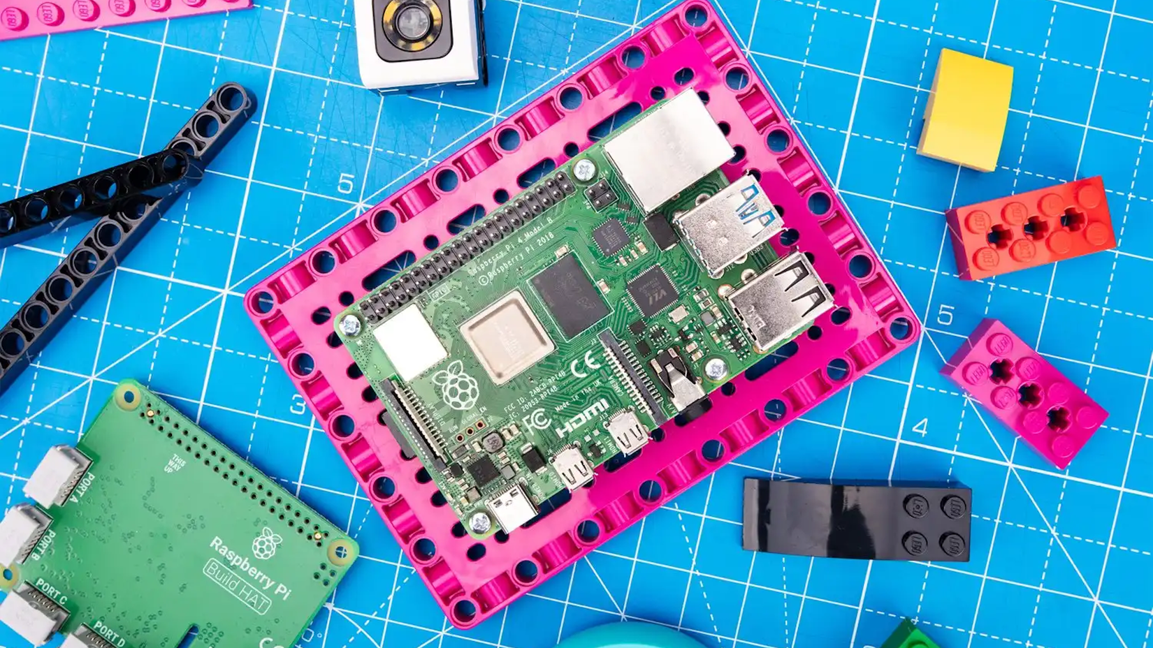 5 projects that combine a Raspberry Pi with Lego