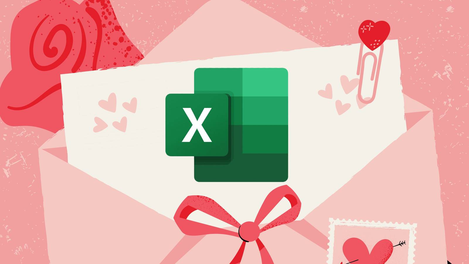 Here is how to create a romantic Valentine's message using Excel