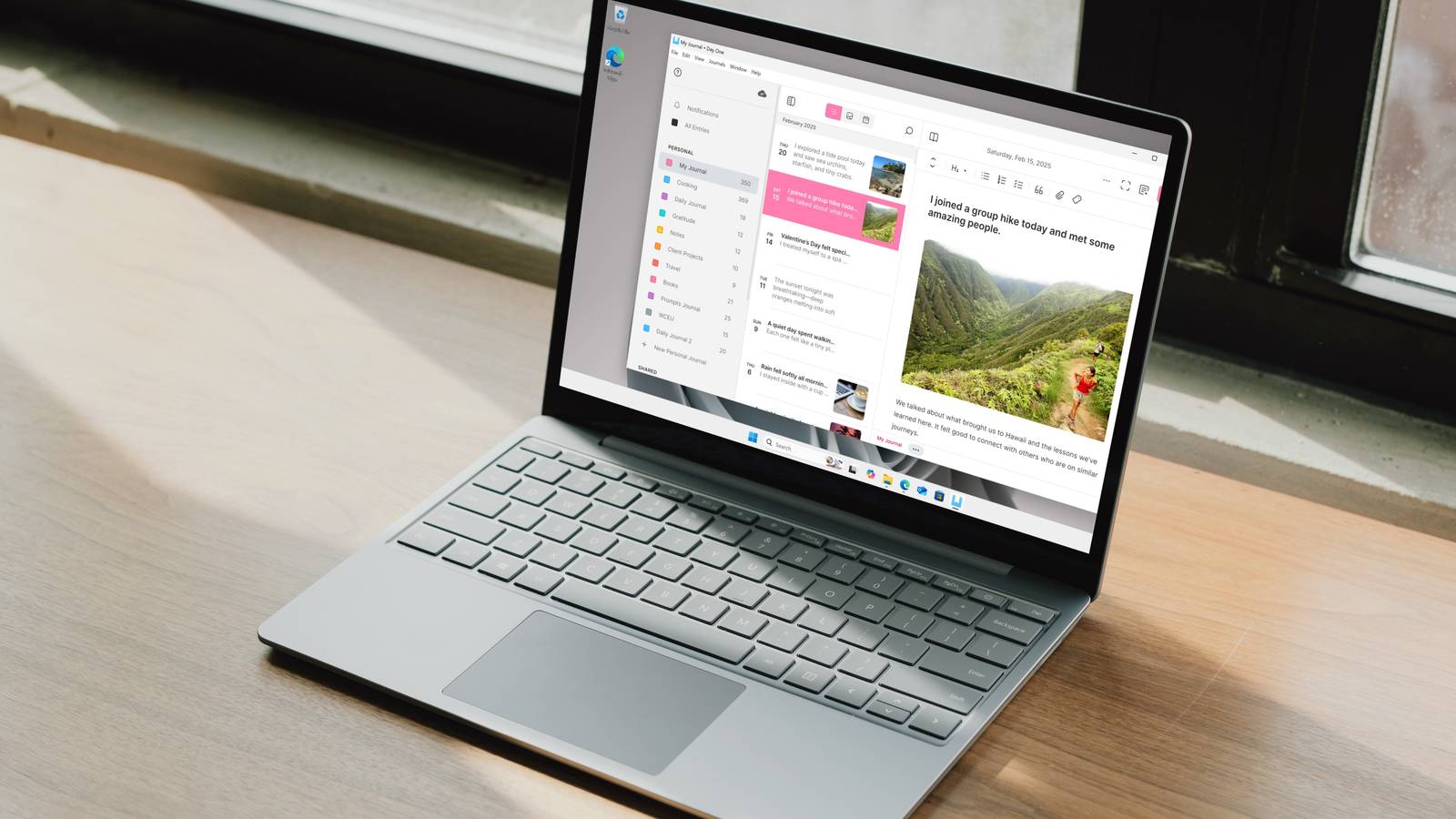 I tried Mac’s best journal app on Windows and here’s how it went