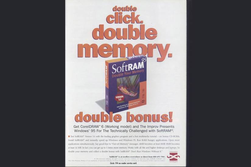The great RAM doubler hoax of the 90s: How SoftRAM scammed over 650,000 ...