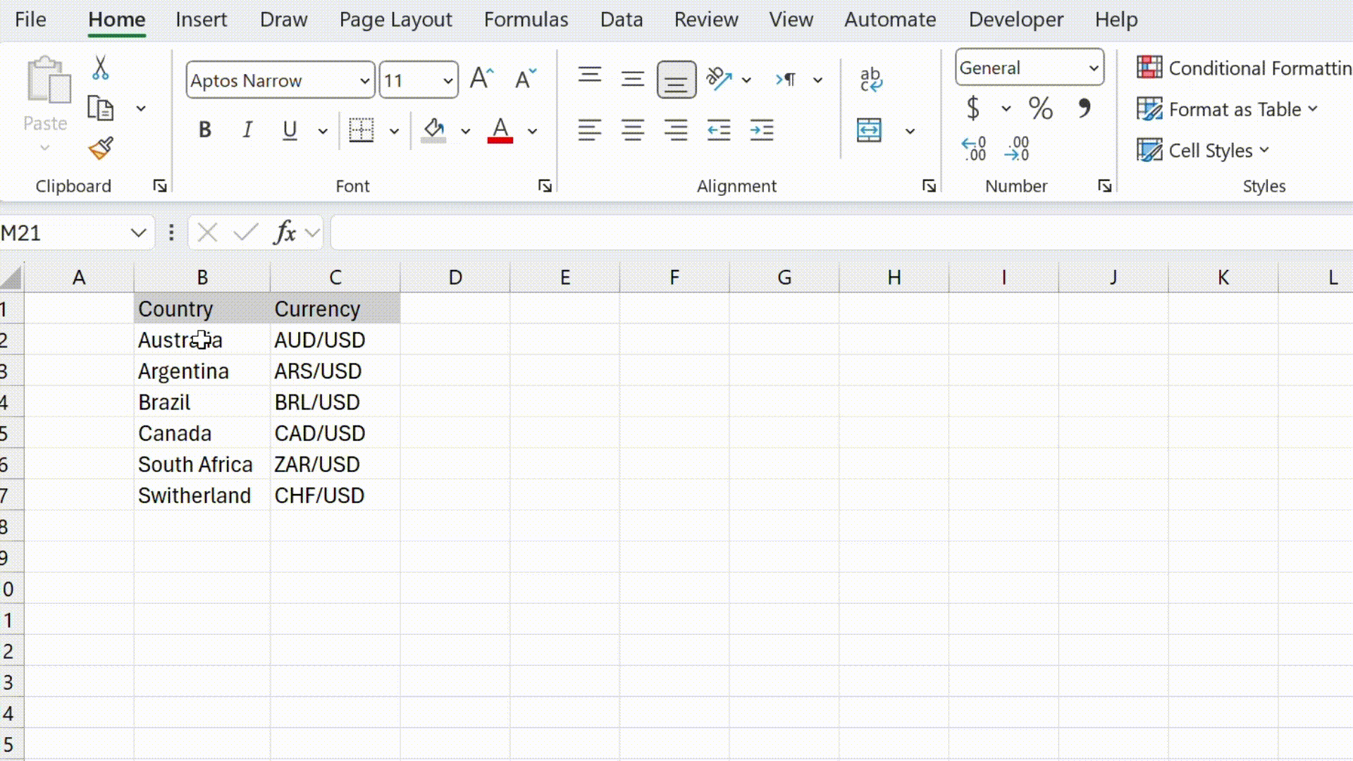 Using different data types in Microsoft Excel is about to get a lot easier