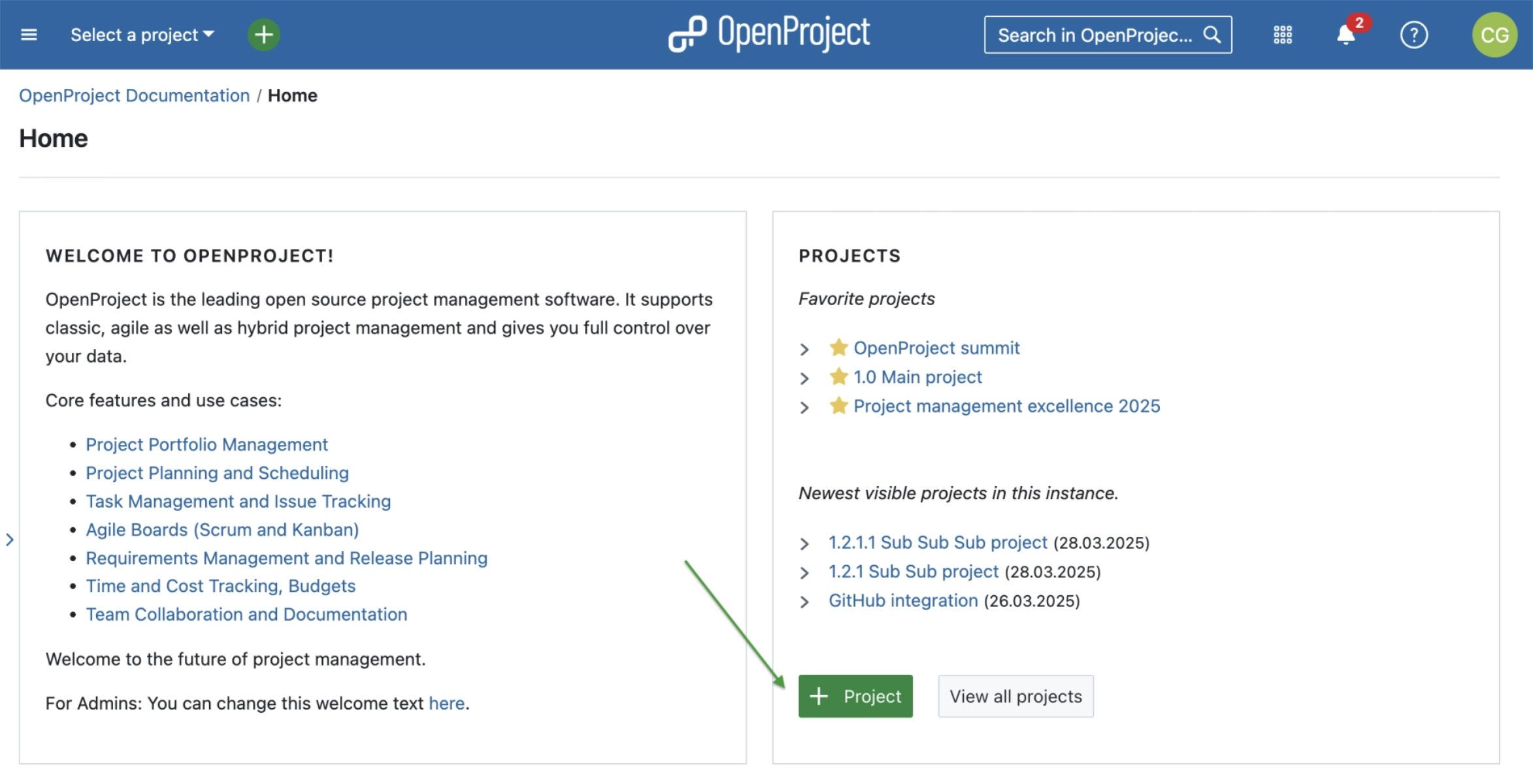 Rome Open Source Project Management