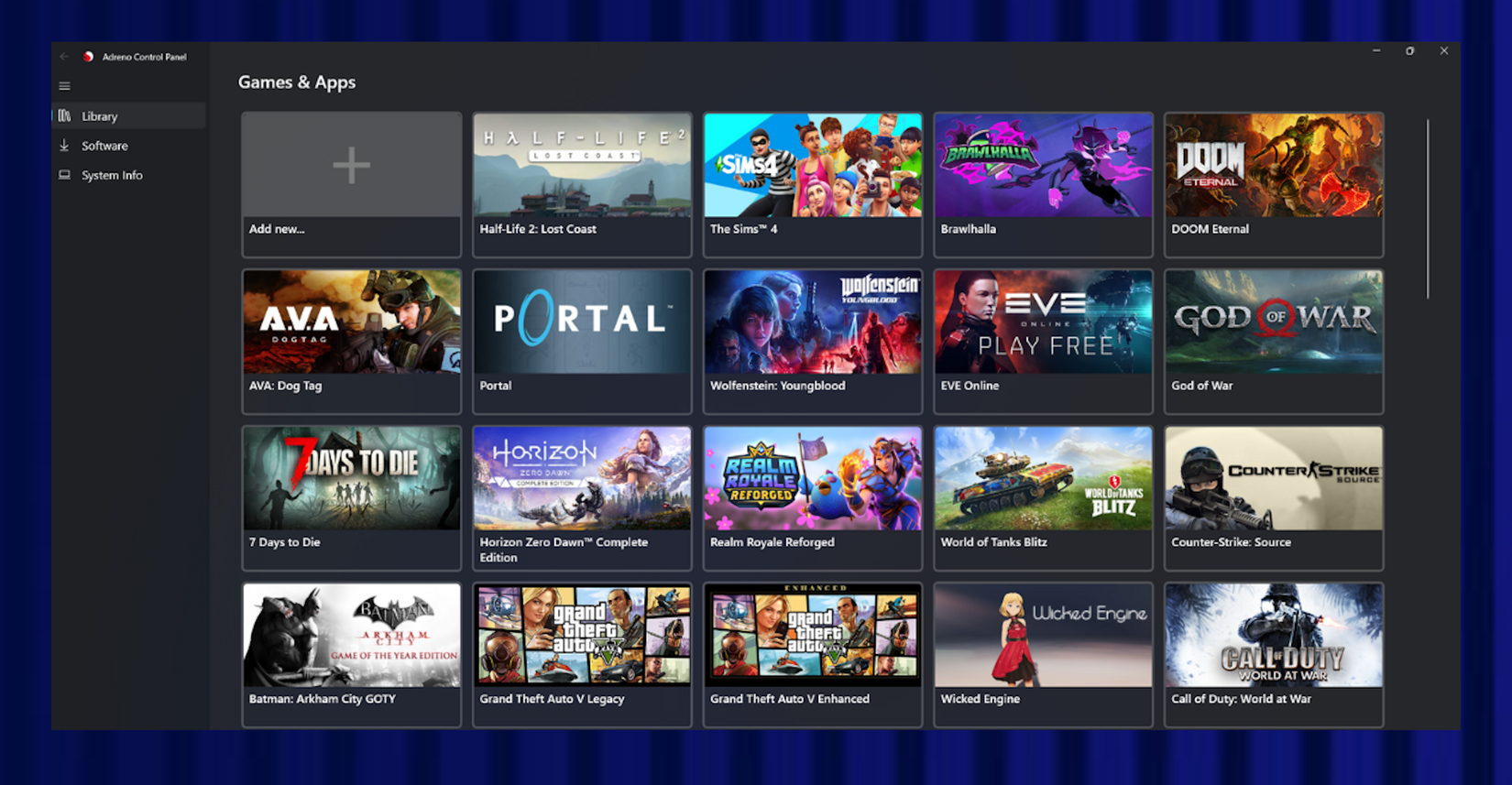 The new Adreno Control Panel makes gaming on a Snapdragon X a ton easier