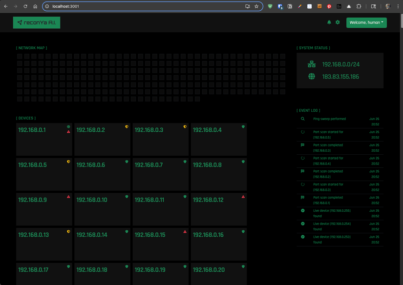 I used this self-hosted tool to scan my network, and it's surprisingly ...