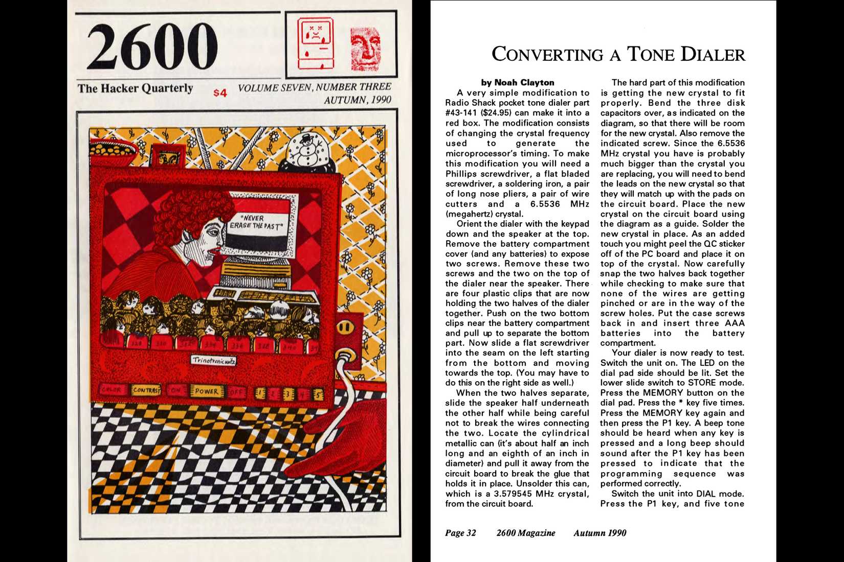 My first hack: building a red box to make free payphone calls in 1997