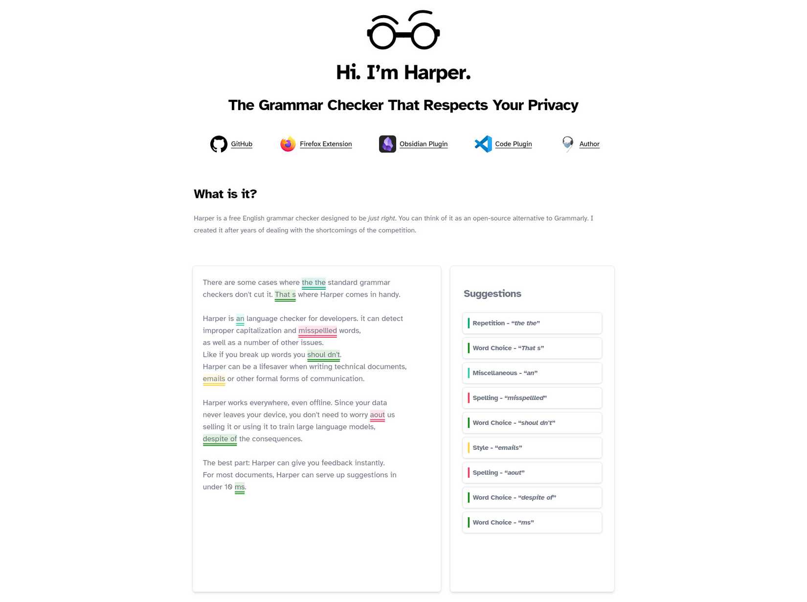 Why I switched from Grammarly to open-source Harper