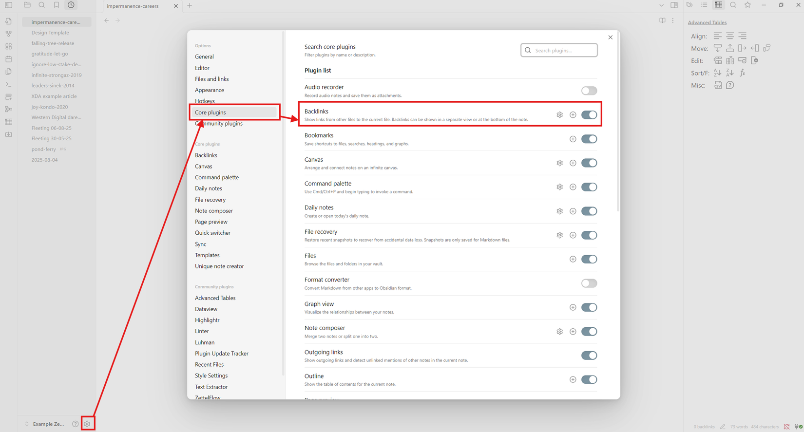 7 must-have Obsidian plug-ins for Zettelkasten