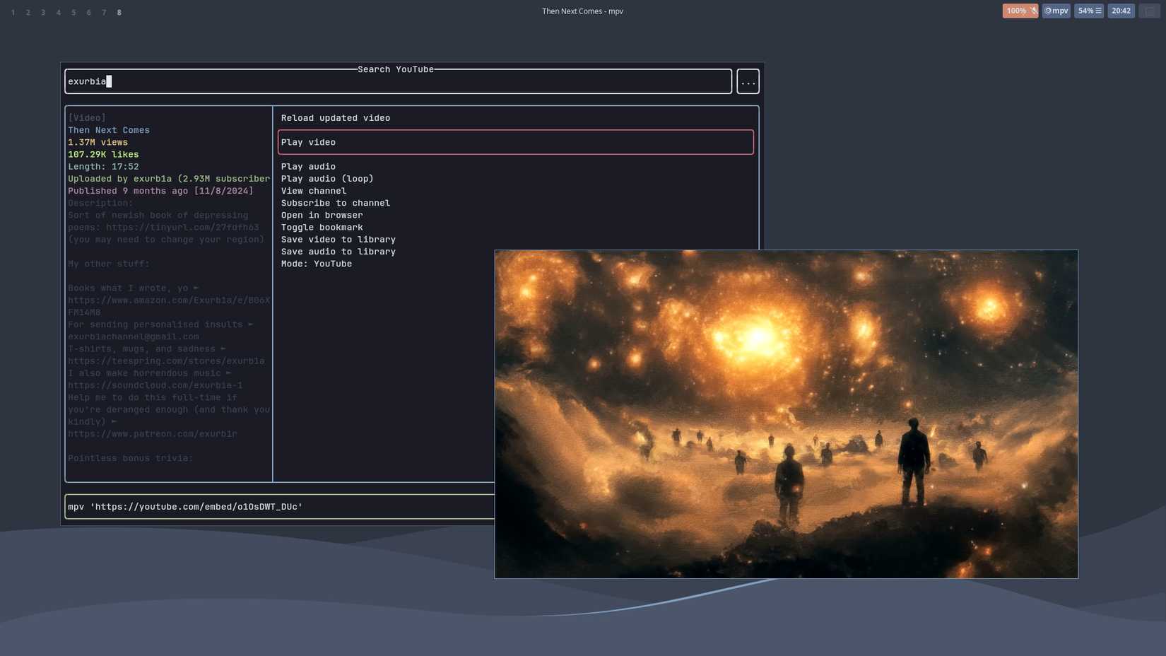 YouTube TUI: Watch YouTube from your Terminal