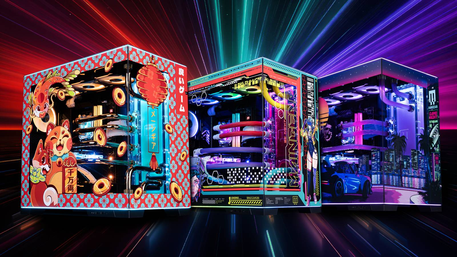 Maingear reveals two extremely beefy Apex PCs, and they look awesome