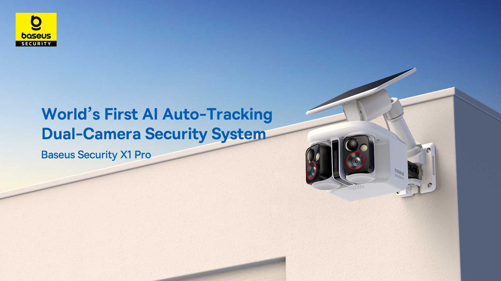 Baseus Security X1 Pro: The world’s first smart AI dual-tracking security camera