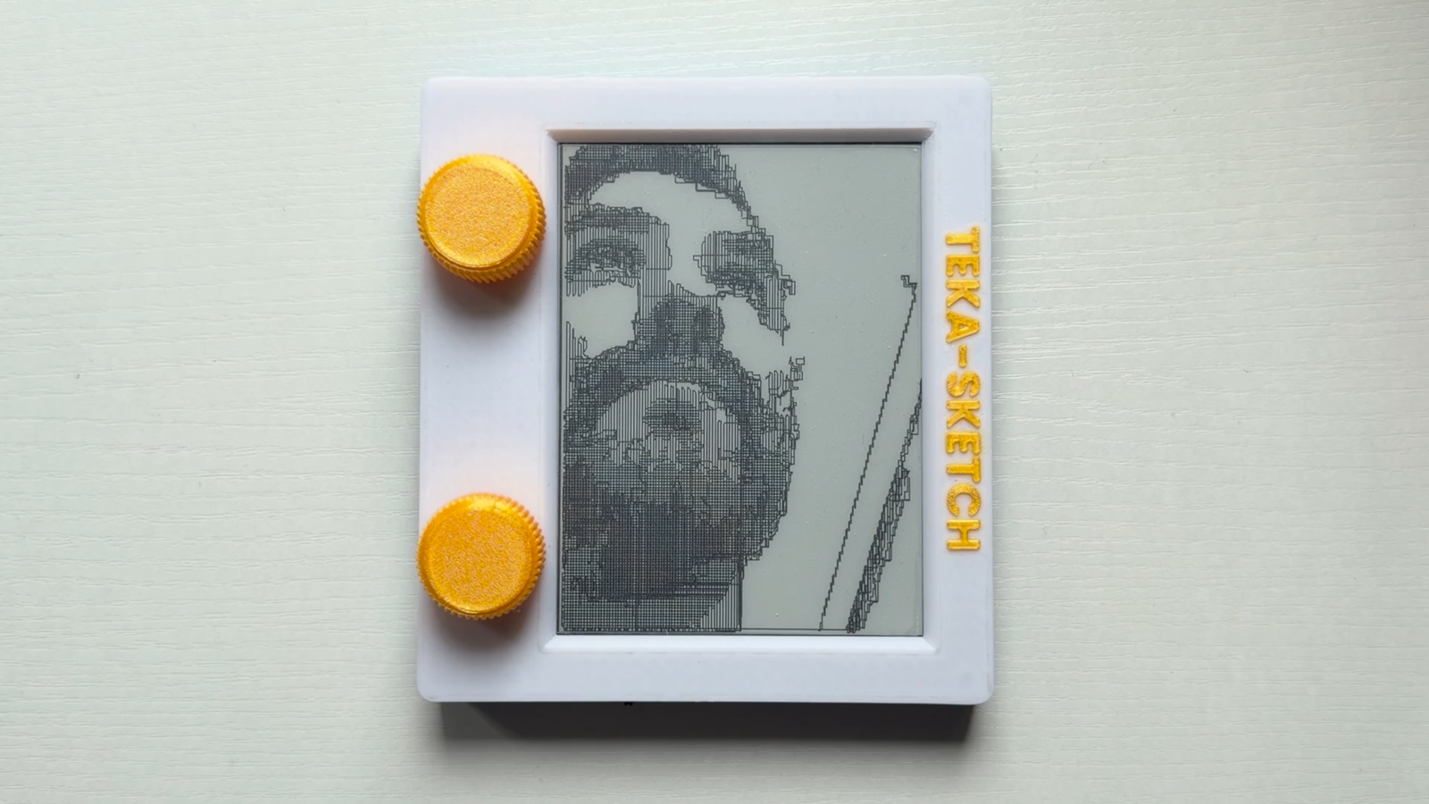 This Raspberry Pi Etch-a-Sketch camera will automatically draw anything you snap with it