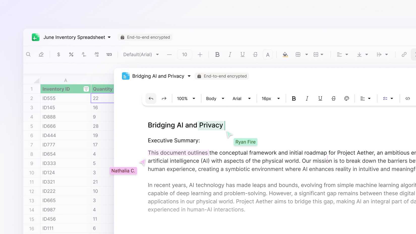 Excel and Sheets have a new privacy-focused rival from Proton
