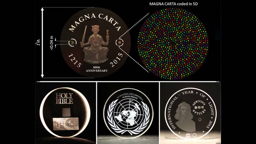 This futuristic 5D glass 'memory crystal' can store data for 13.8 ...