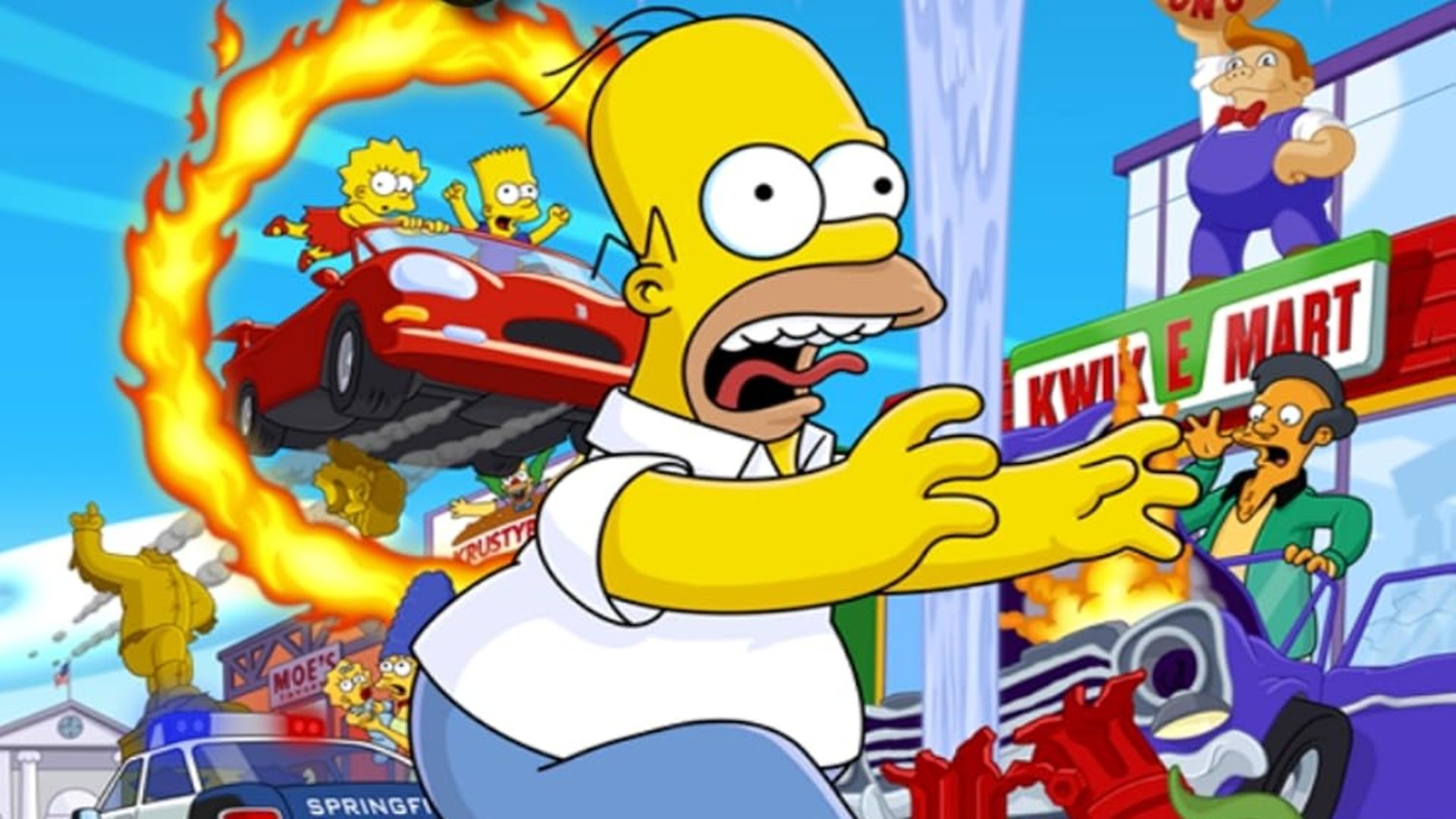 Fan remaster updates The Simpsons: Hit & Run textures for PC | News ...