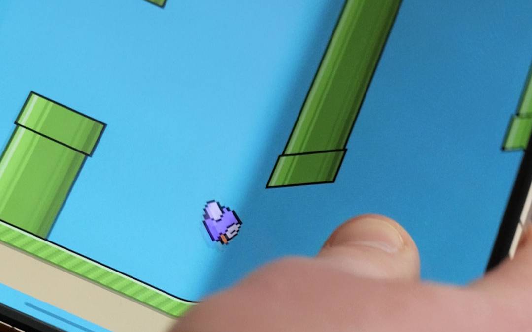 Fold to Flap in this new evil new Flappy Bird clone