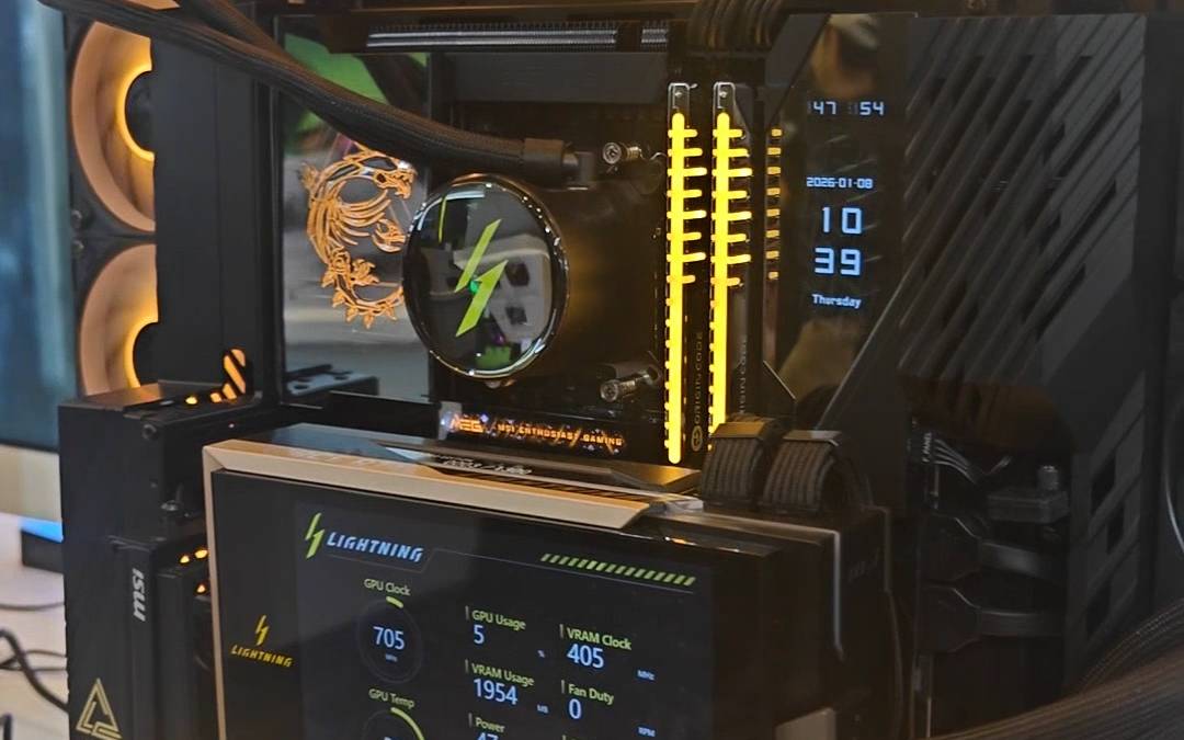 MSI's crazy PC components at CES 2026