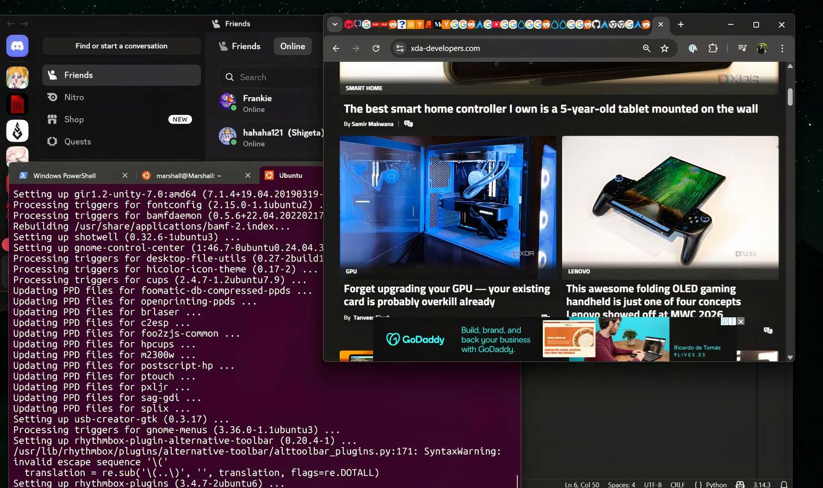 I switched to a tiling window manager, and I can't go back to floating ...