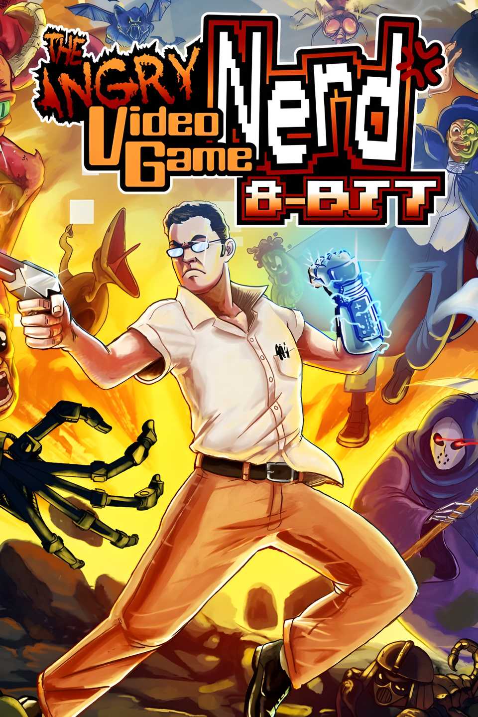 I get frustrated playing Angry Video Game Nerd 8-Bit, but that's the point