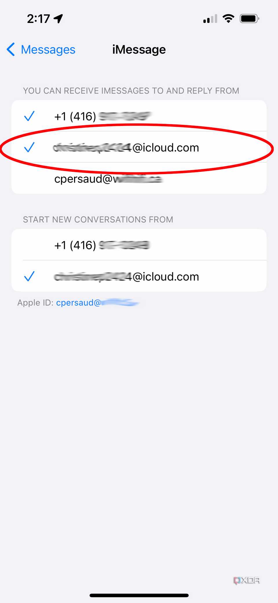 How to change your sender or caller ID on iMessage and FaceTime