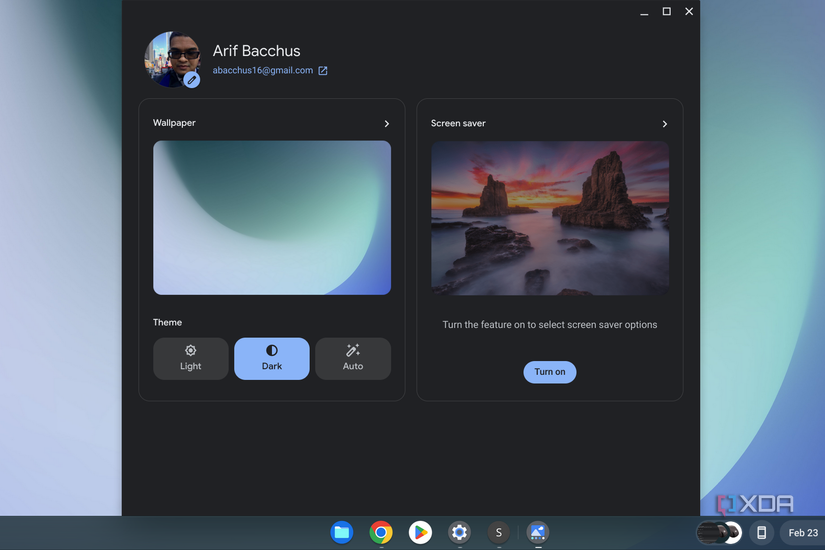 How to personalize your Chromebook