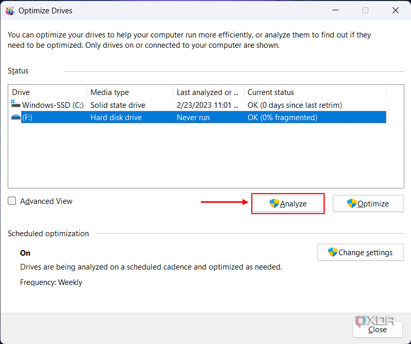 How to defragment or trim your drive on Windows 11