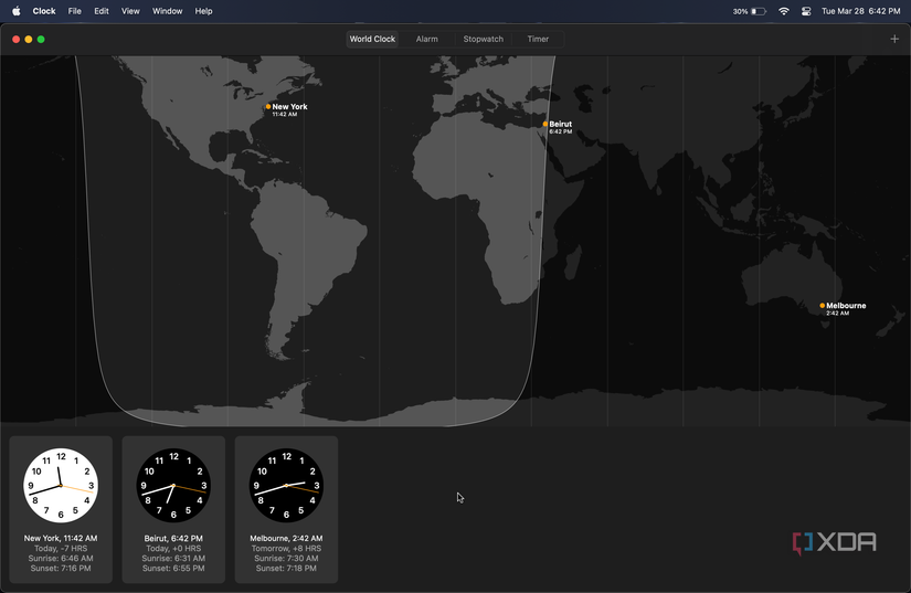 Complete guide to the Clock app on macOS