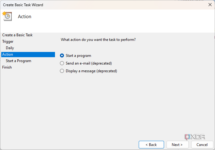 How to create automated tasks with Task Scheduler in Windows 11