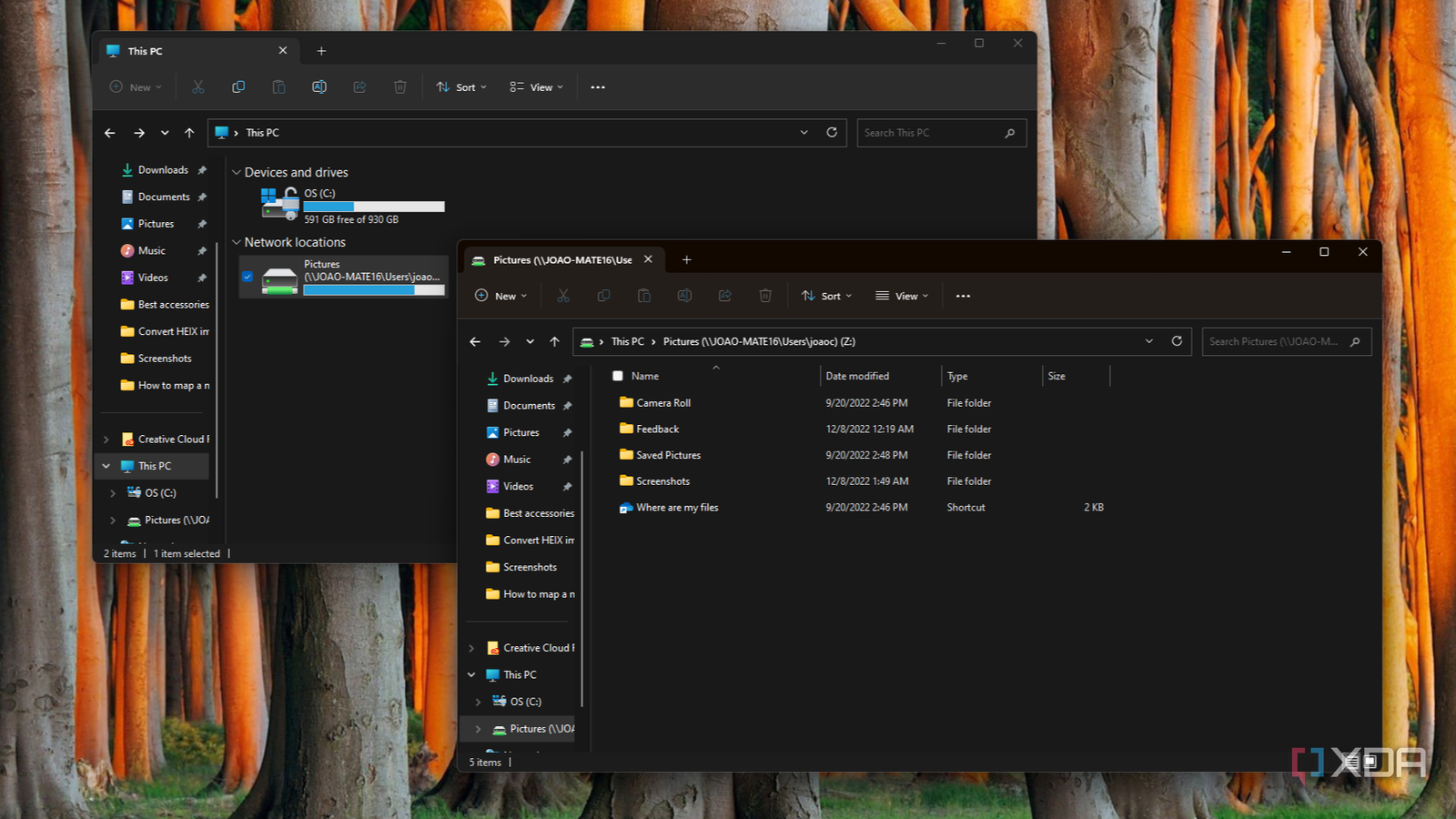 How to map a network drive on Windows 11
