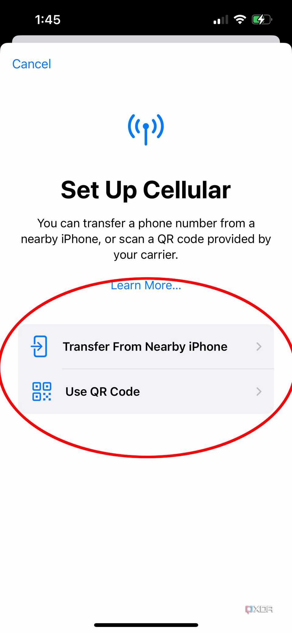 How to set up or transfer an eSIM on iPhone