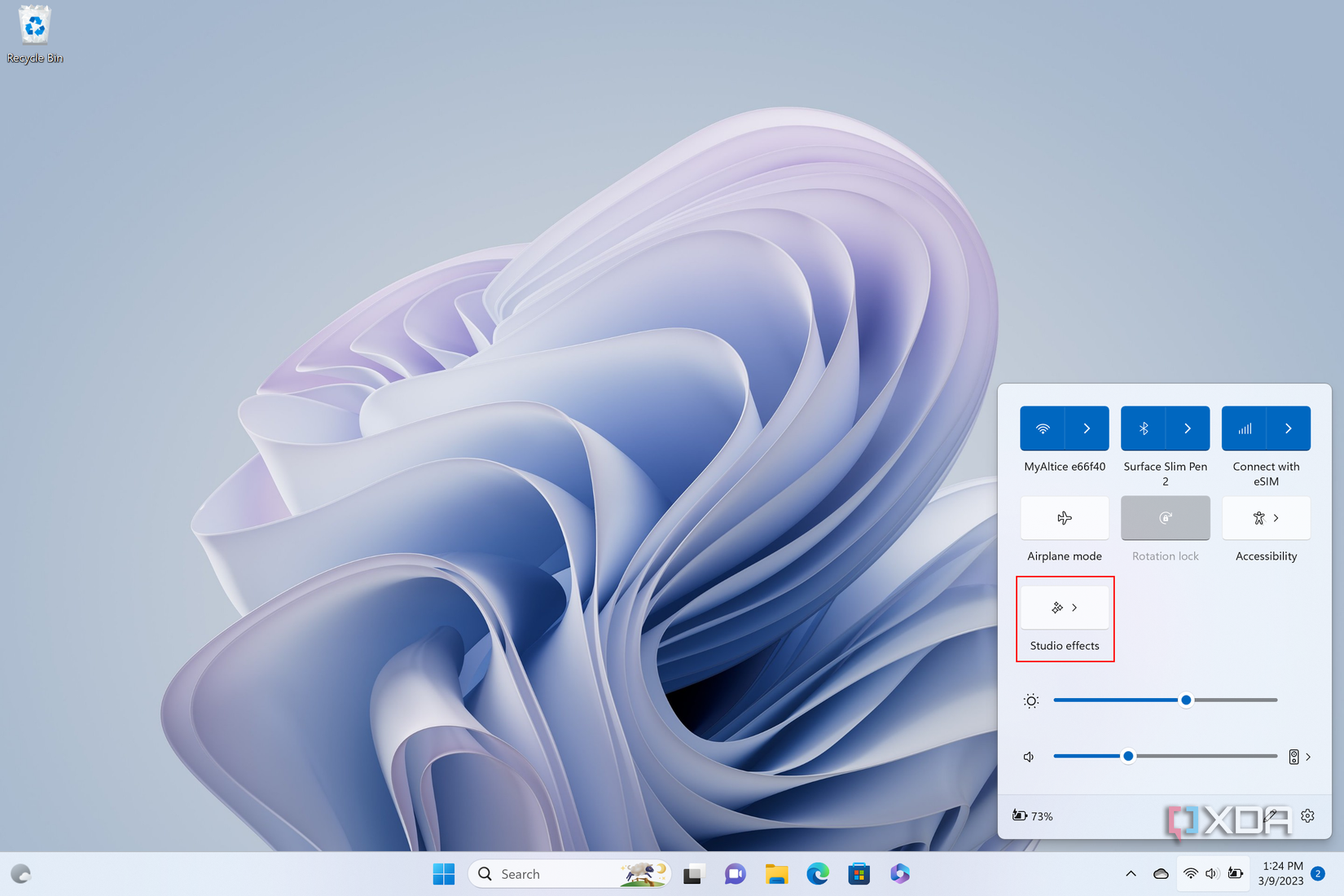 How to use Windows Studio effects on Windows 11