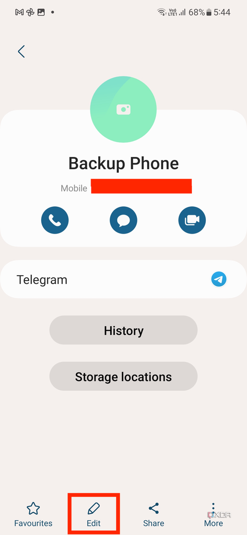 How to set a custom call background for your contacts on a Samsung device