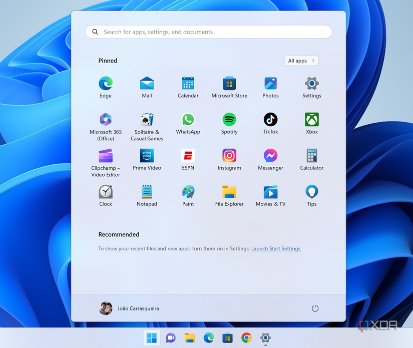 How to turn off Start menu recommended content in Windows 11