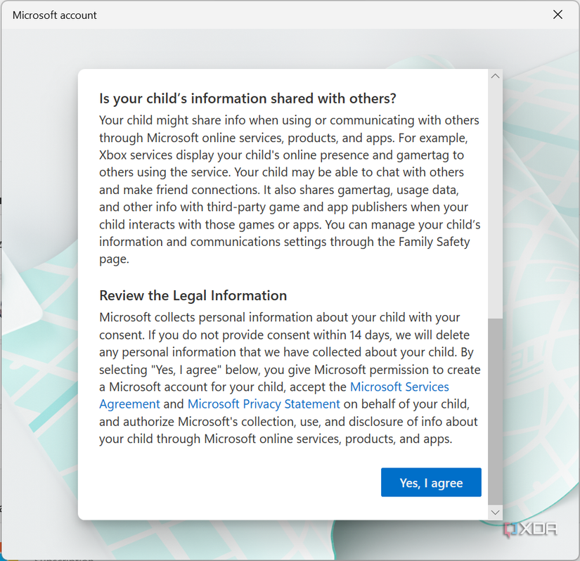 How to create and set up a child account in Windows 11