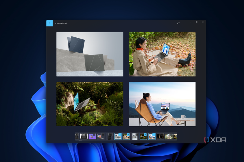 How to view photos in a slideshow in Windows 11