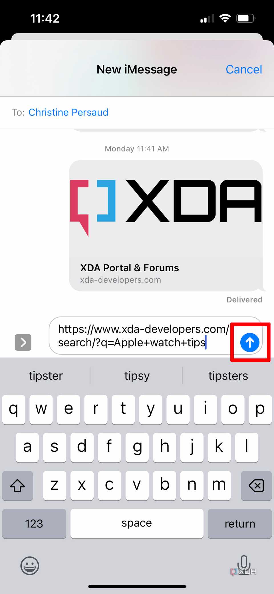 How to open web links on an Apple Watch