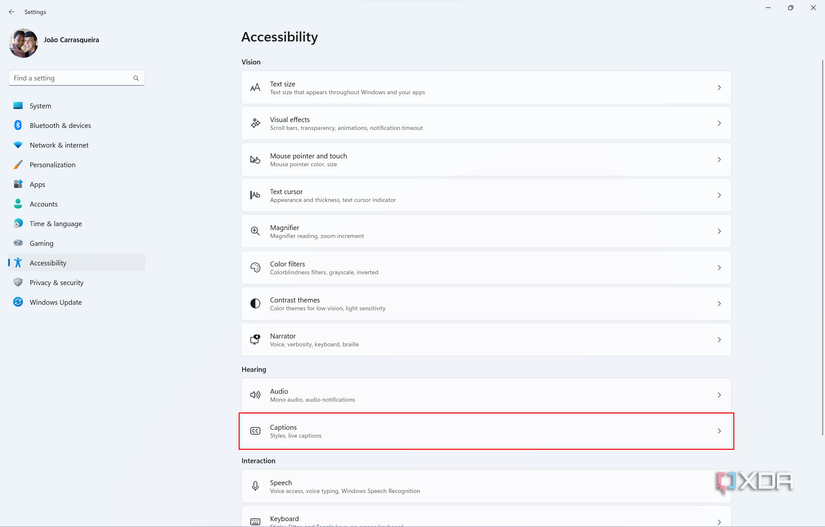 How to set up live captions on Windows 11