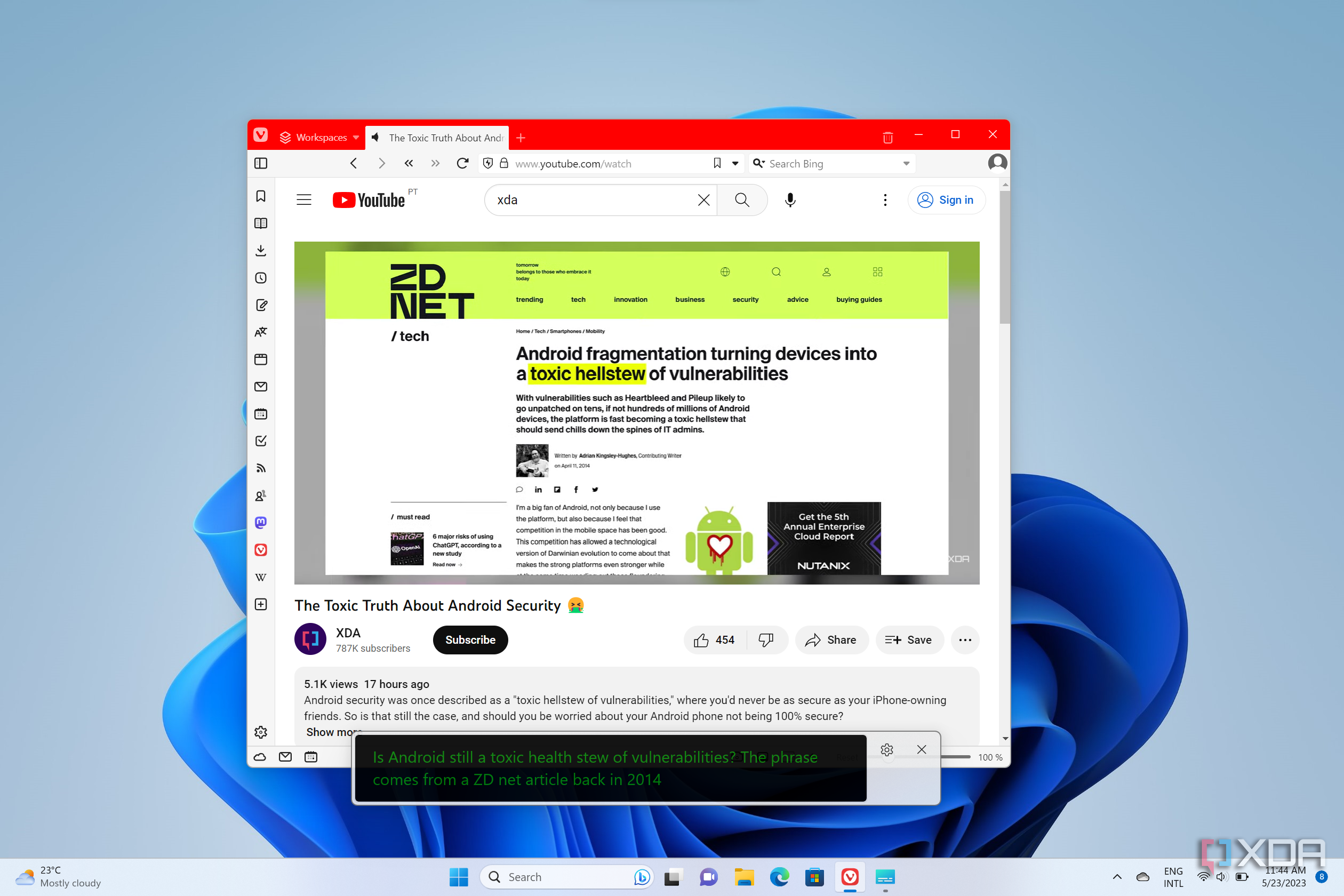 How to set up live captions on Windows 11