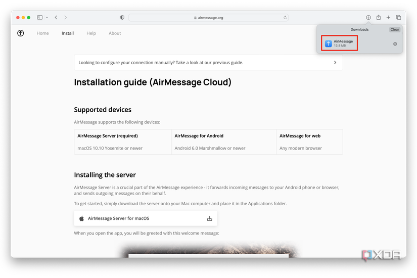 How to use iMessage on Android with AirMessage