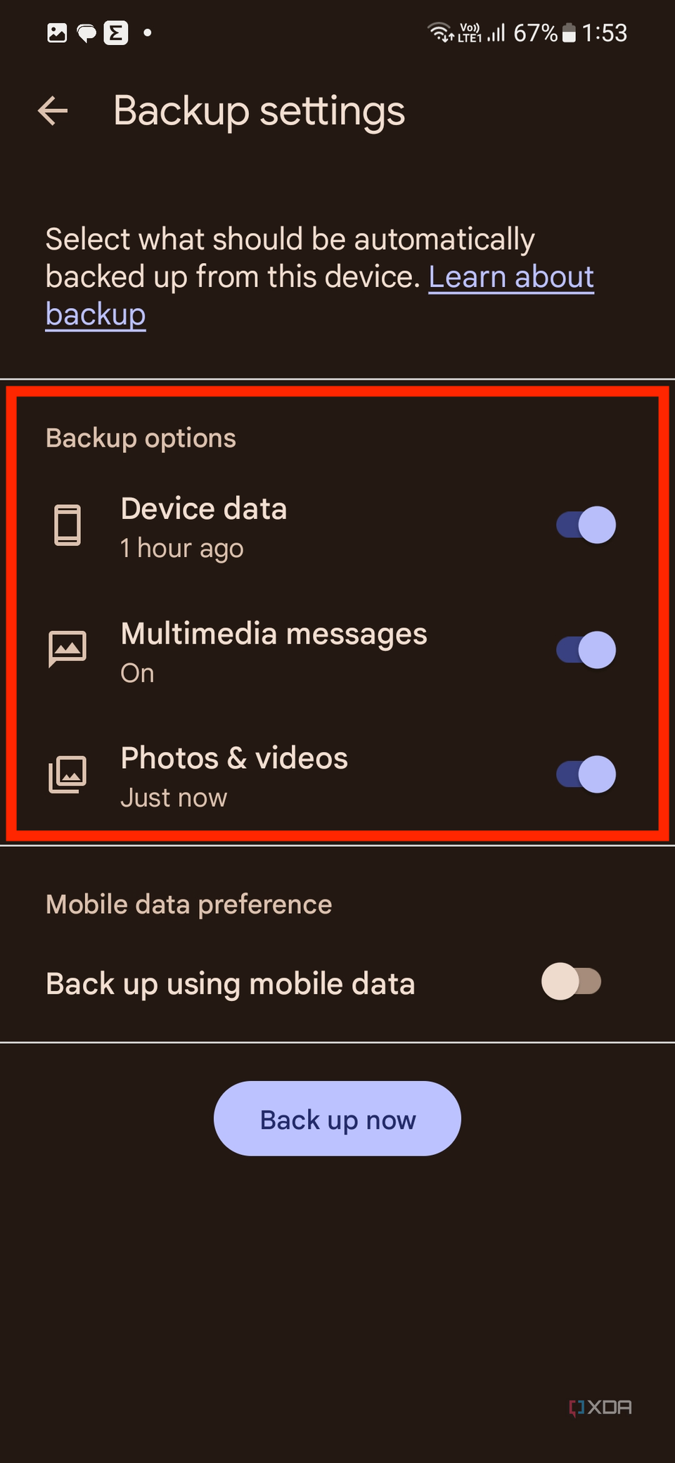 How to backup all your data on an Android smartphone
