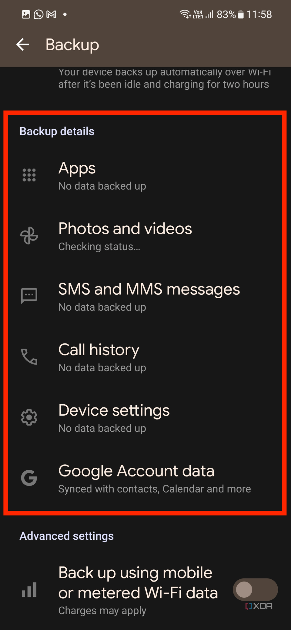 How to backup all your data on an Android smartphone
