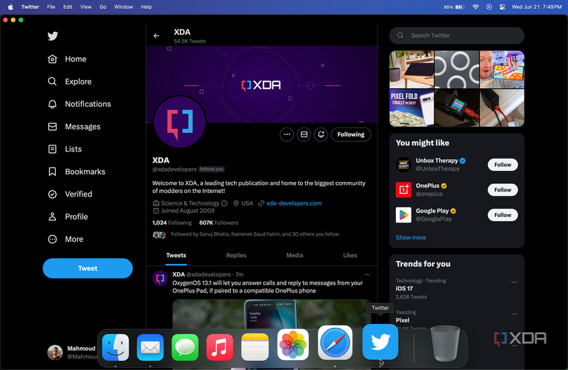 How to add a web app to your Mac's Dock on macOS Sonoma