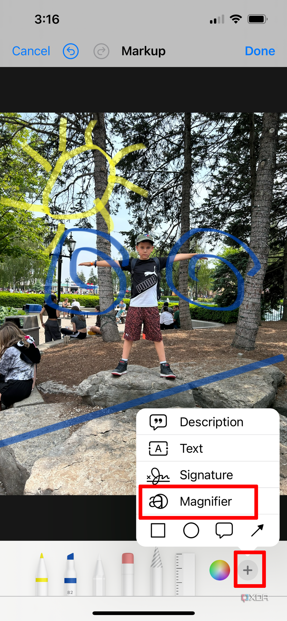Complete guide to the Markup tool in Photos on iOS
