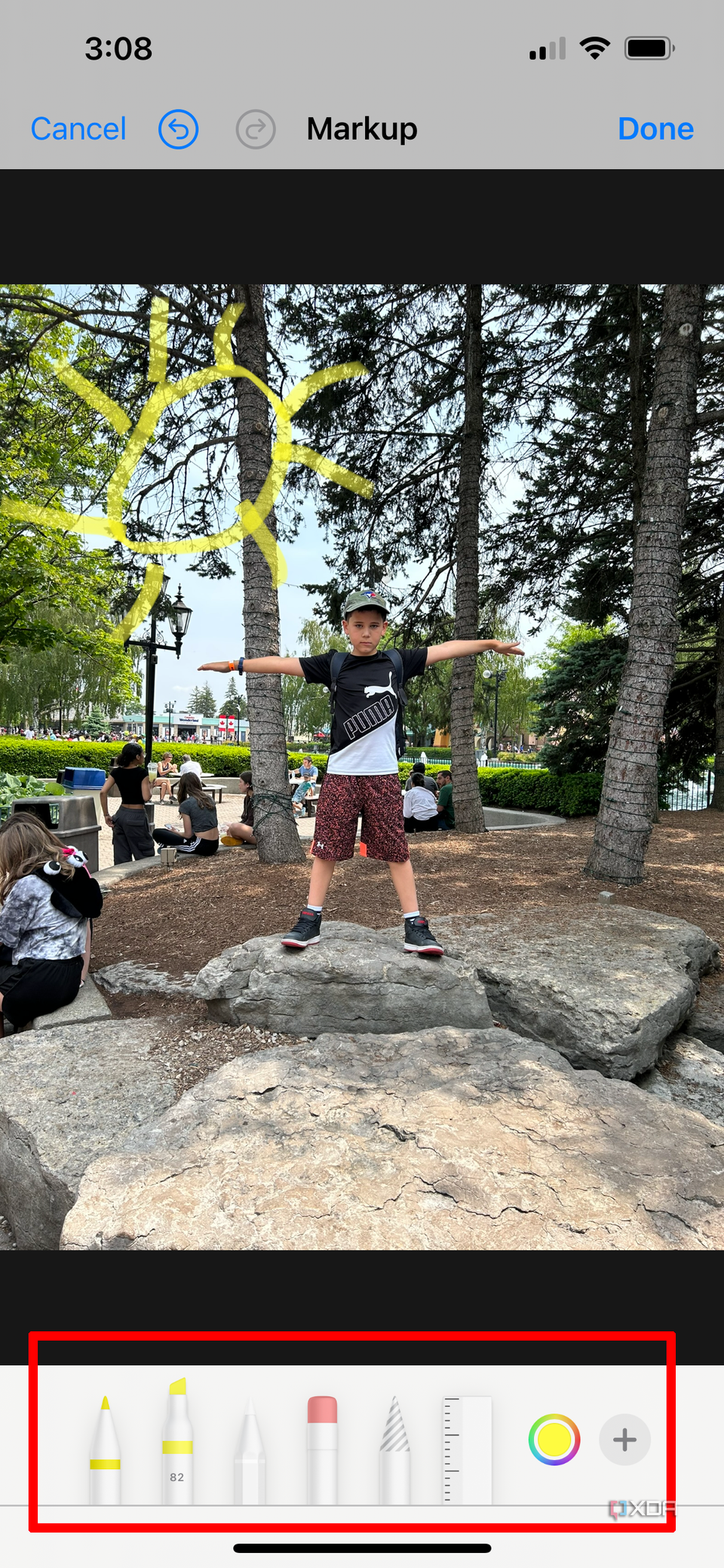 Complete guide to the Markup tool in Photos on iOS